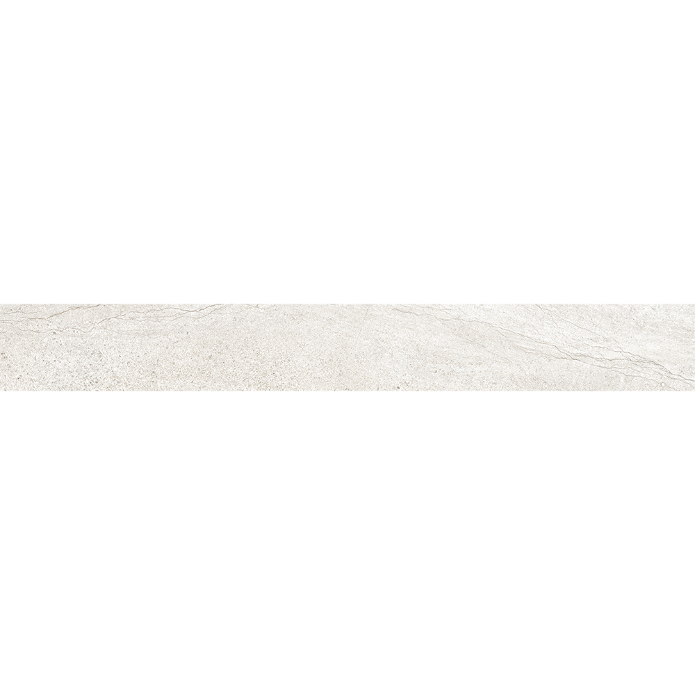 Snow Matte Bullnose Porcelain Moldings 3x24