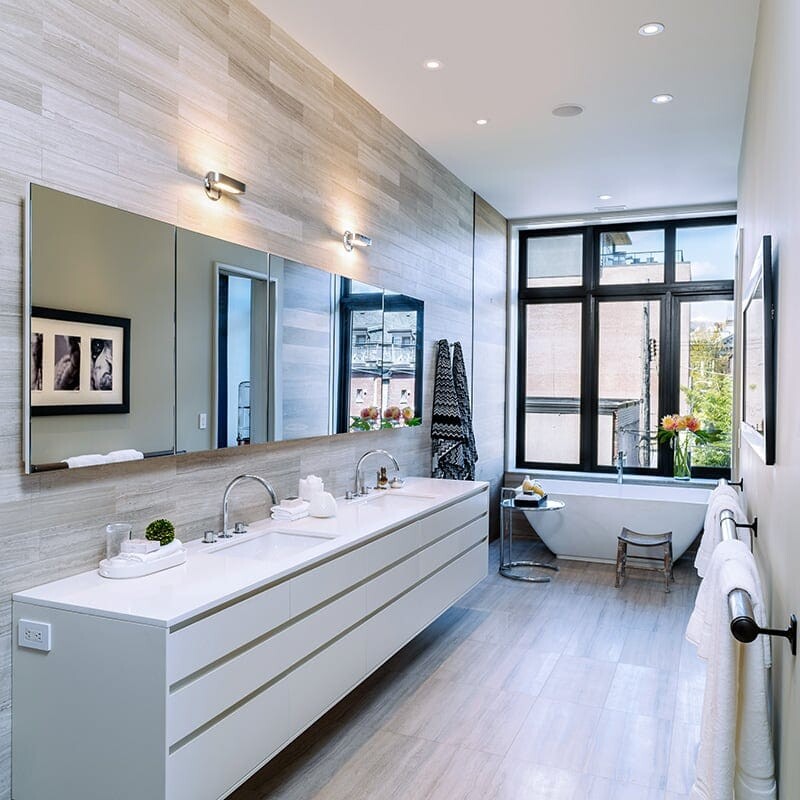 Haisa Light Honed Marble Tile | 12x24x3/8 | Marble Flooring | Gray Marble