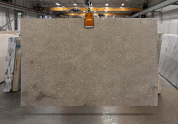 Olive Green Honed Limestone Slab Random