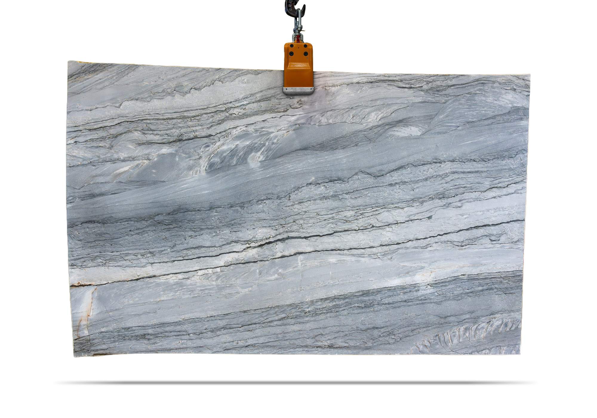 Smoky Polished Quartzite Slab Random