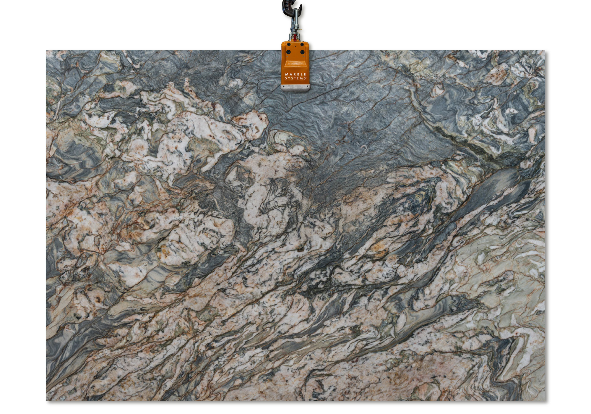 Fusion Wow Polished Quartzite Slab Random
